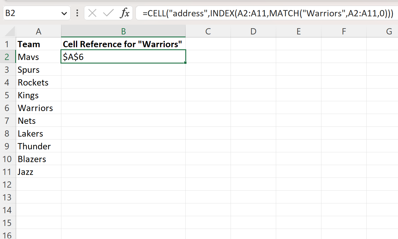 Learning Excel: How To Find Text Within A Range And Return The Cell ...