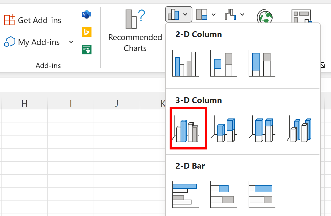 BEST Way To Create A 3D Clustered Column Chart In Excel