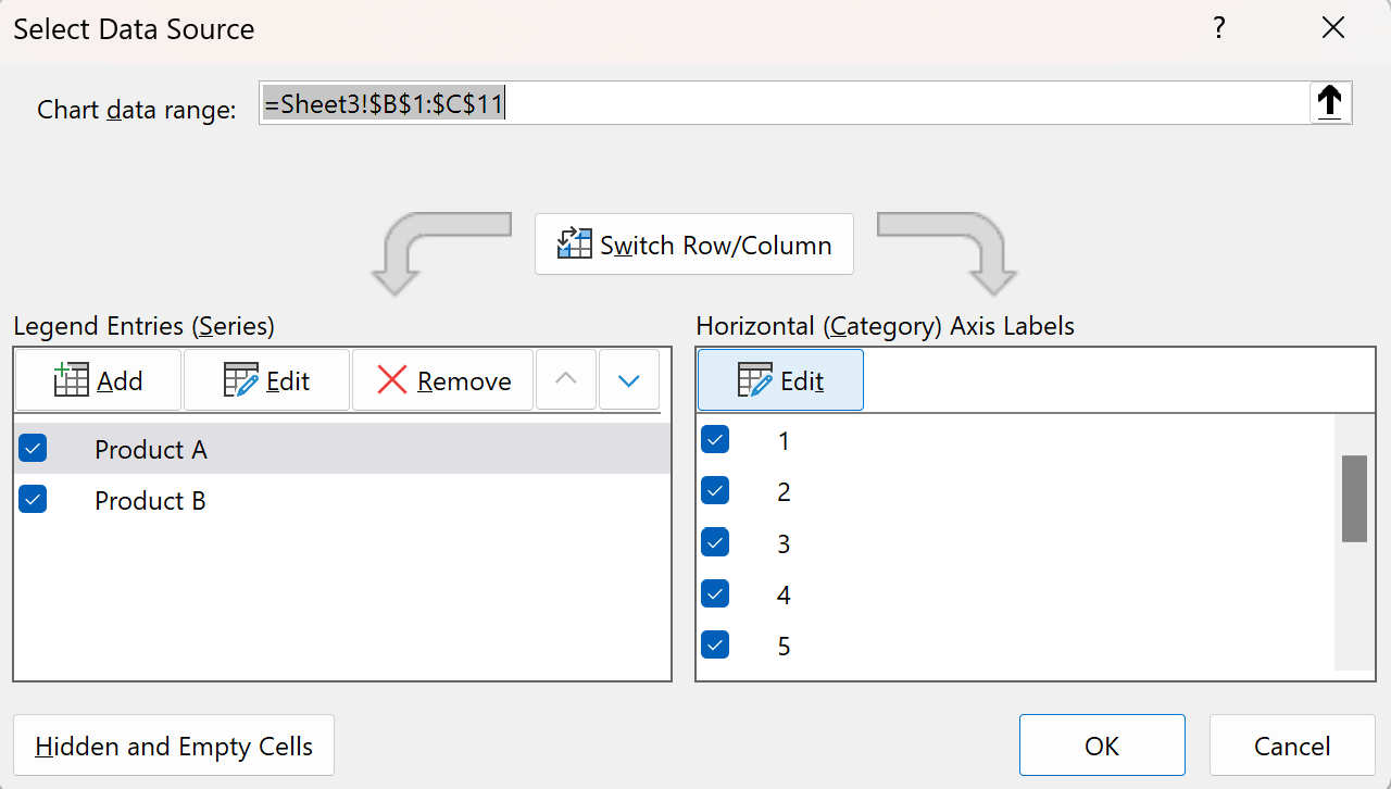 Learning To Create Double Line Graphs In Excel For Data Analysis ...