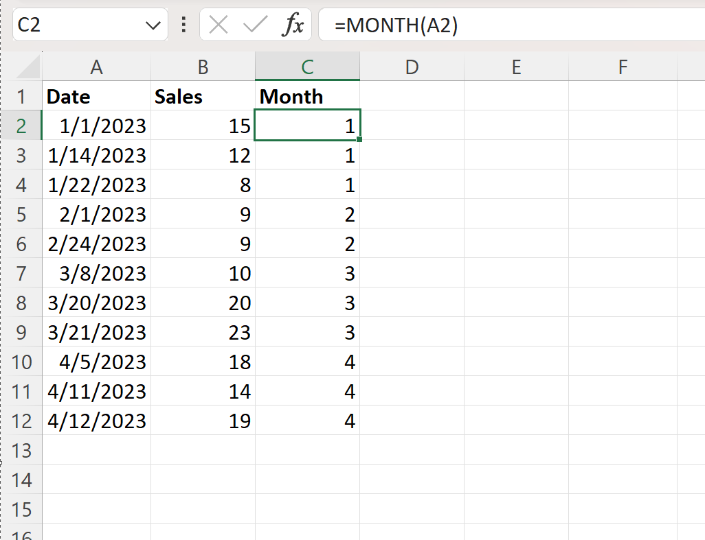Filtering Data By Month: A Step-by-Step Guide To Excel's Advanced ...