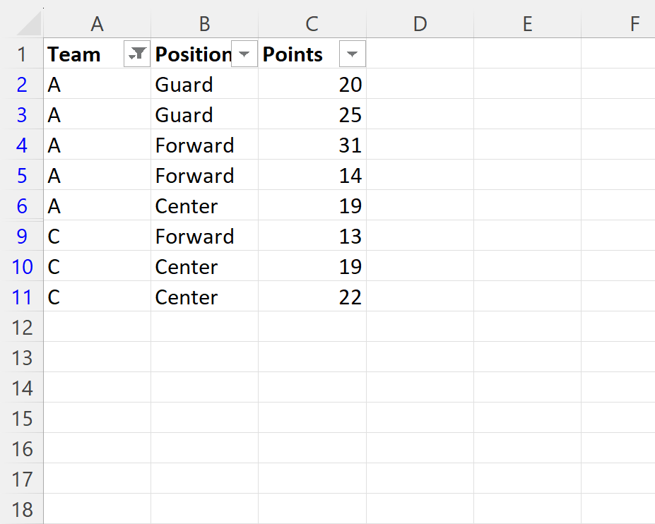VBA Use AutoFilter With Multiple Criteria