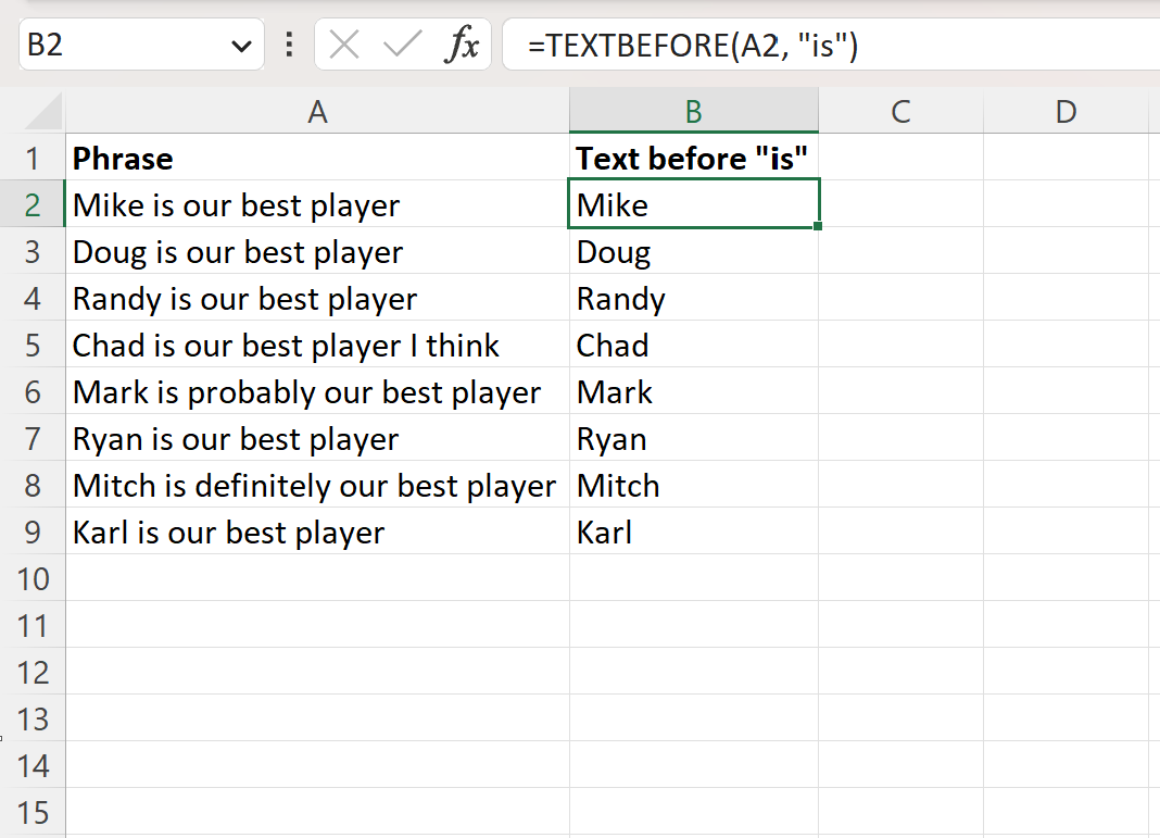 BEST Way To Excel Extract Text Before A Character