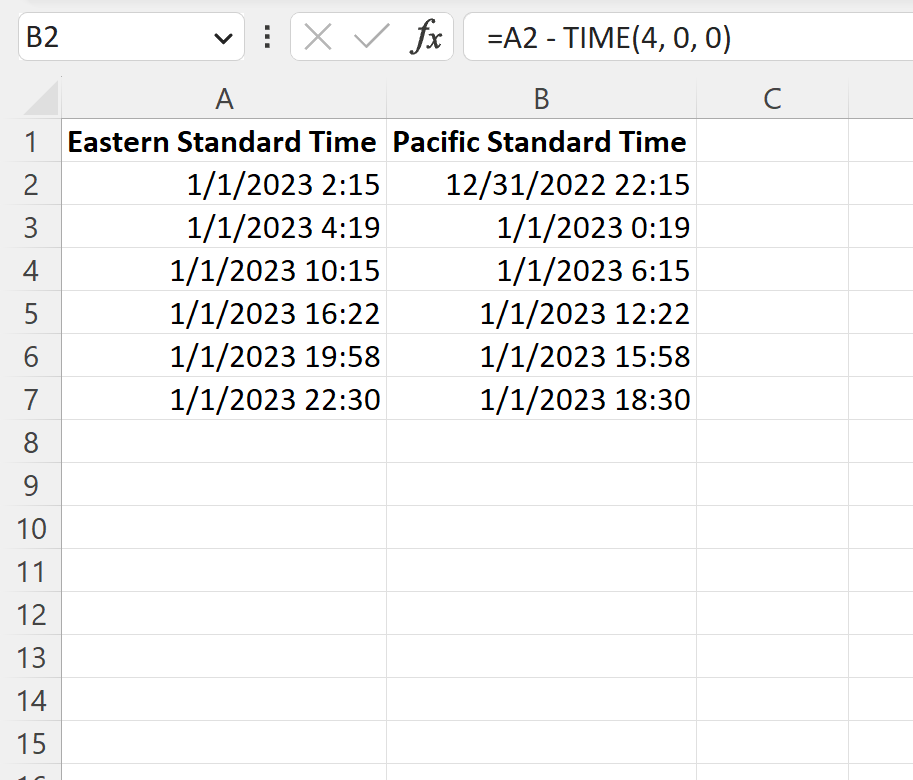 Learn How To Convert Time Zones In Excel: A Step-by-Step Guide - PSYCHOLOGICAL STATISTICS