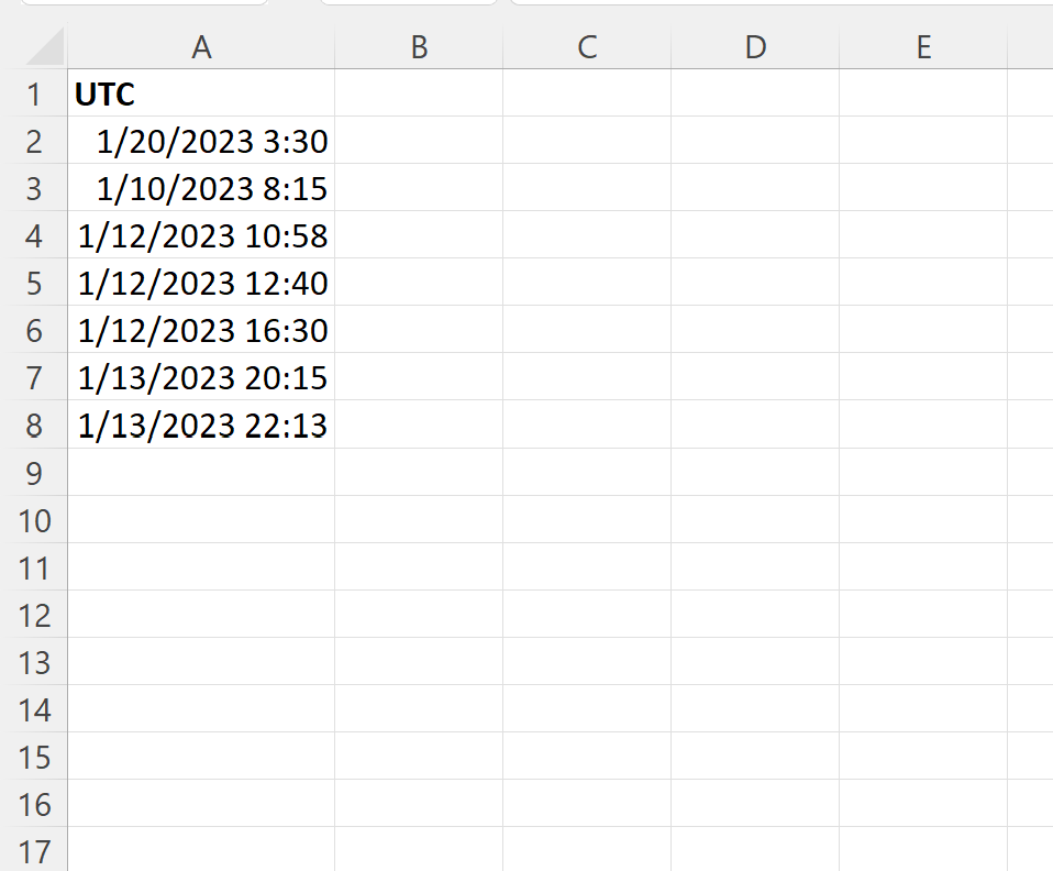 Learn How To Convert UTC To EST In Excel: A Step-by-Step Guide ...