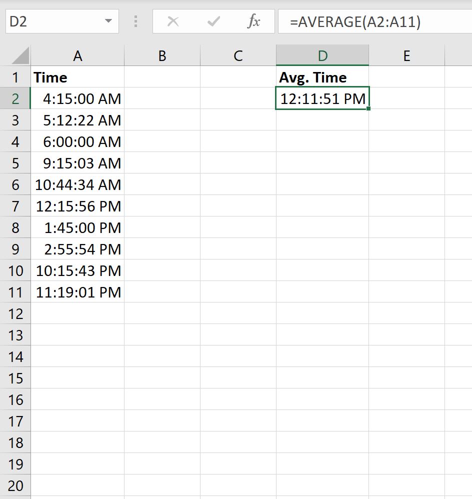BEST Way To Calculate Average Time In Excel With Examples best-way-to-calculate-average-time-in-excel-with-examples