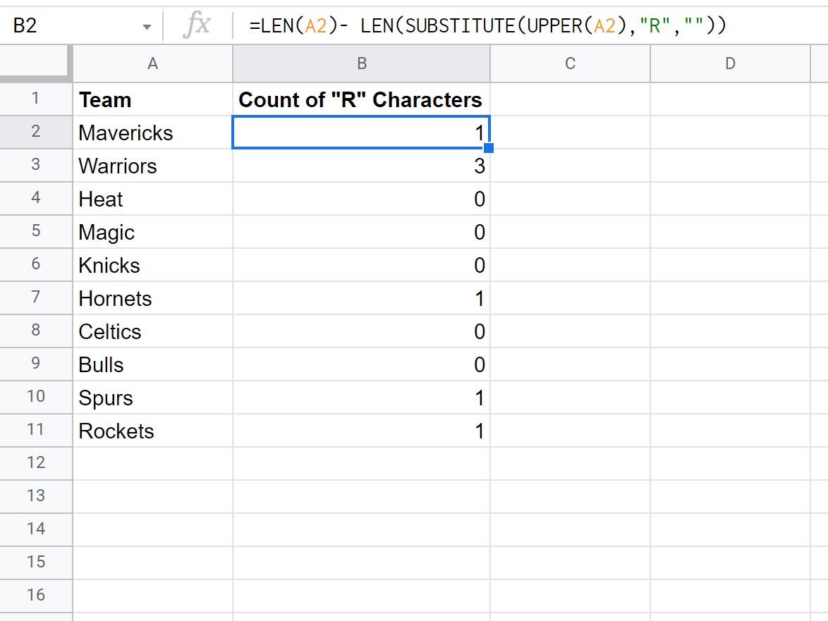 Learn How To Count Characters In Google Sheets: A Step-by-Step Guide ...