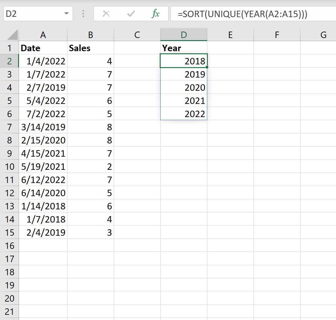 Learning To Analyze Data By Year Using Excel - PSYCHOLOGICAL STATISTICS