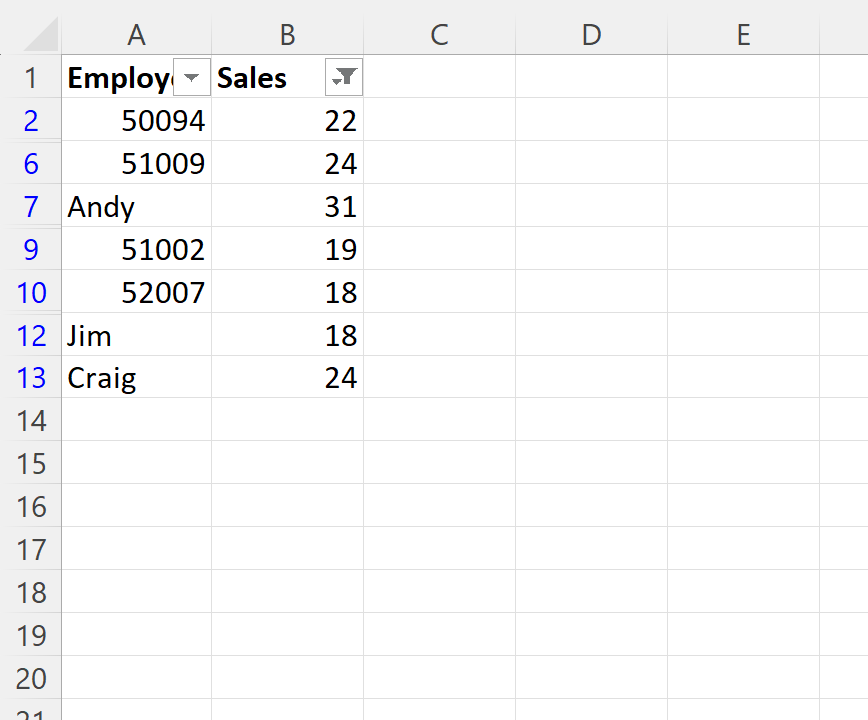 BEST Way To Excel Count Filtered Cells With Text 