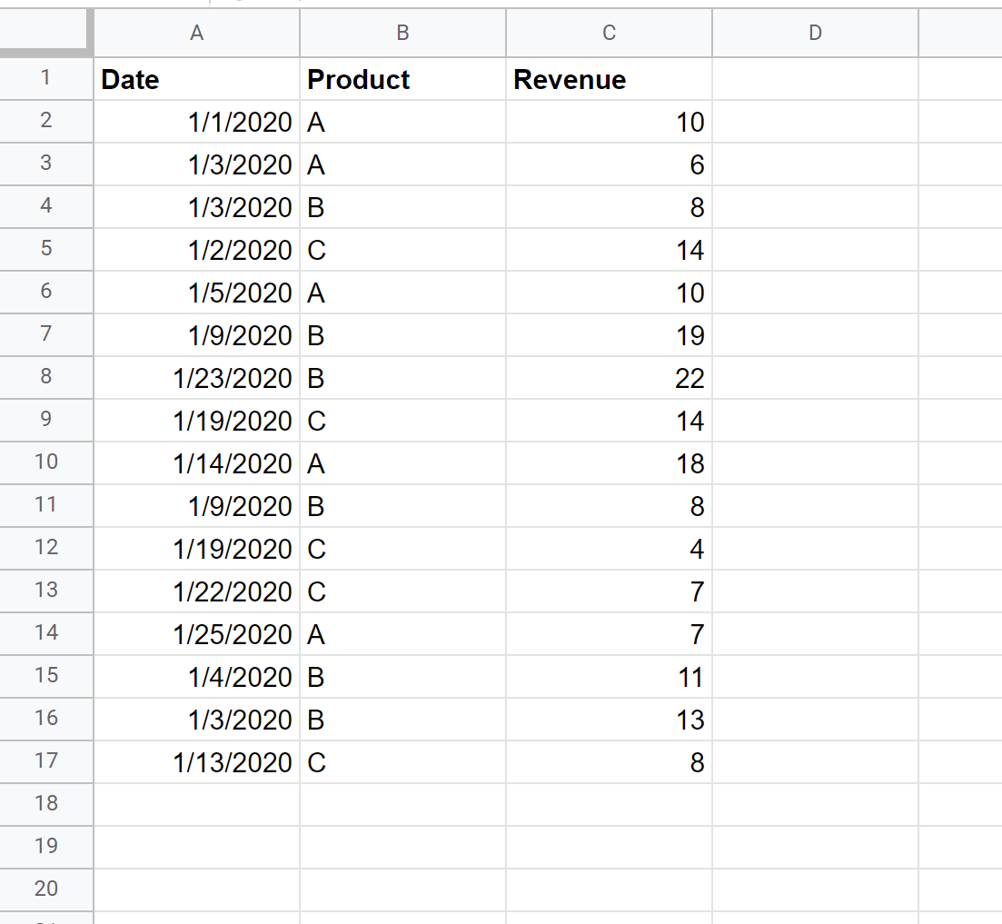 Filtering Data By Date Range: A Step-by-Step Guide For Google Sheets ...