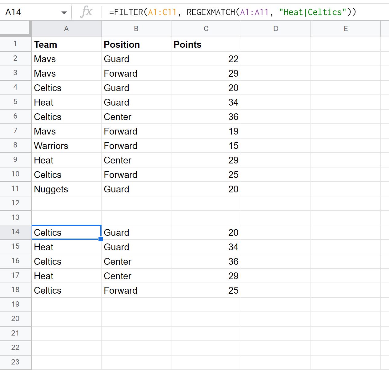 Google Sheets: Filter A Column By Multiple Values - PSYCHOLOGICAL ...