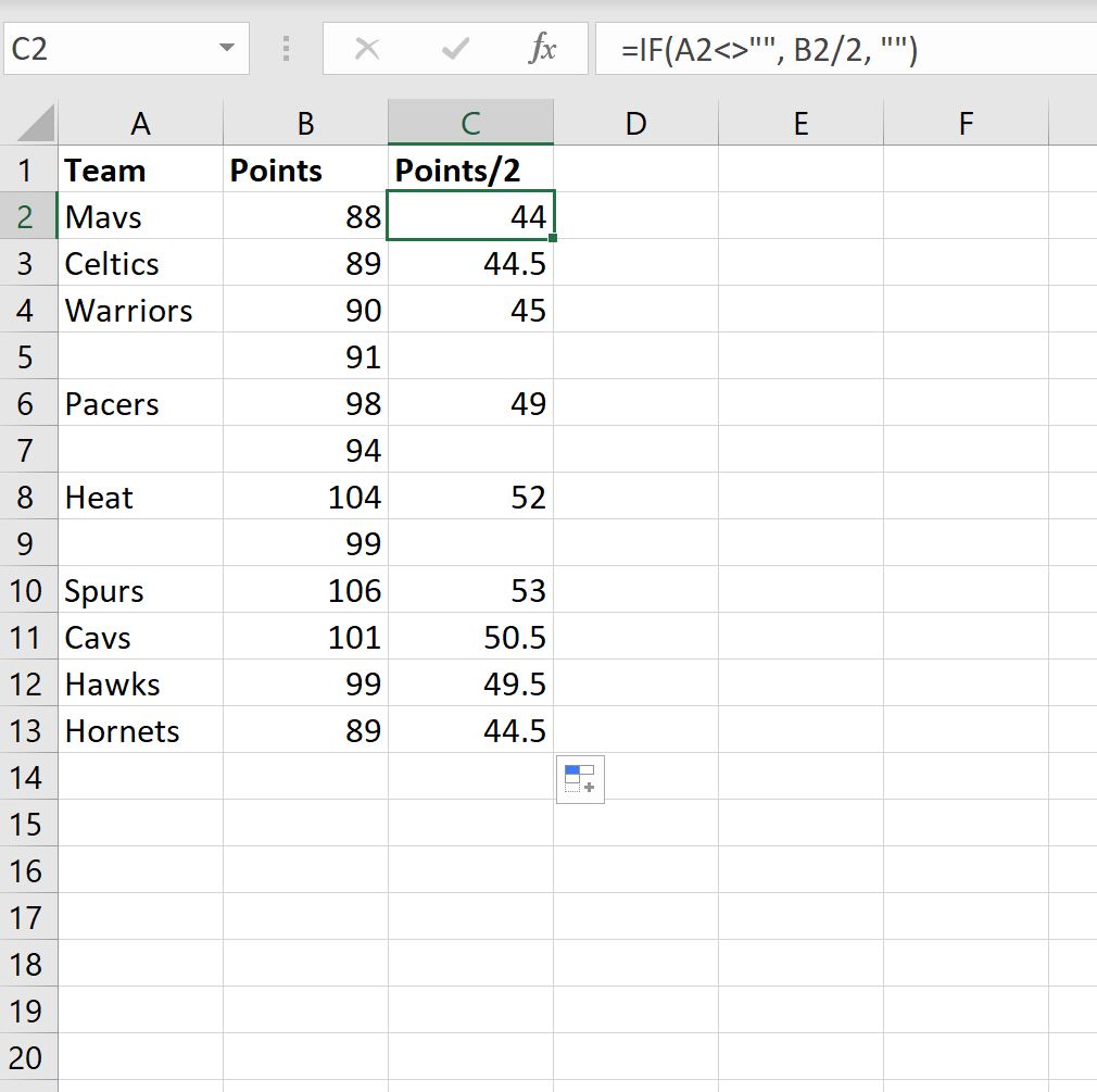 Learn Excel: Using The "If Not Empty" Formula For Conditional Logic ...