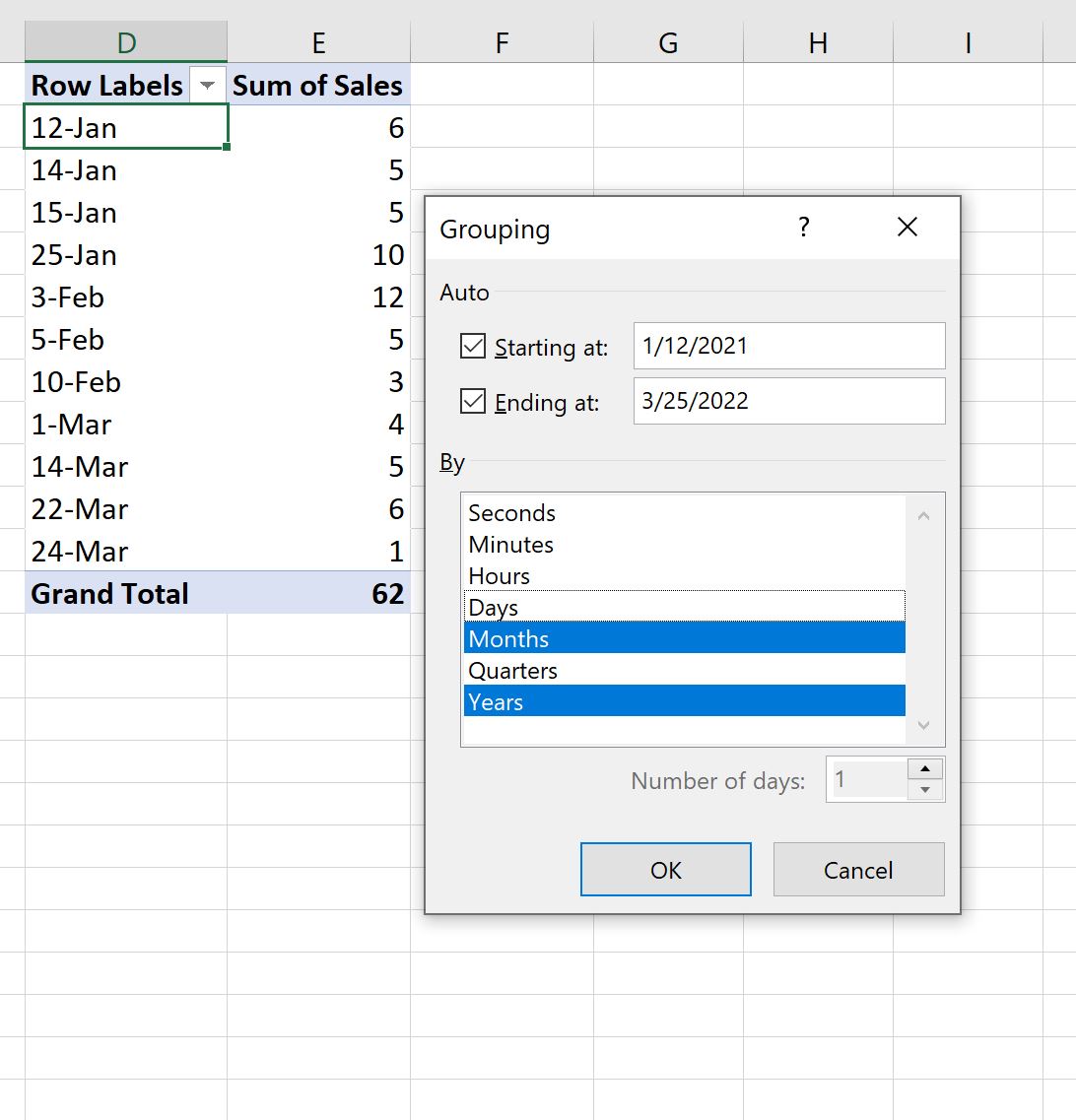 Learning To Group Data By Month And Year In Excel Pivot Tables ...