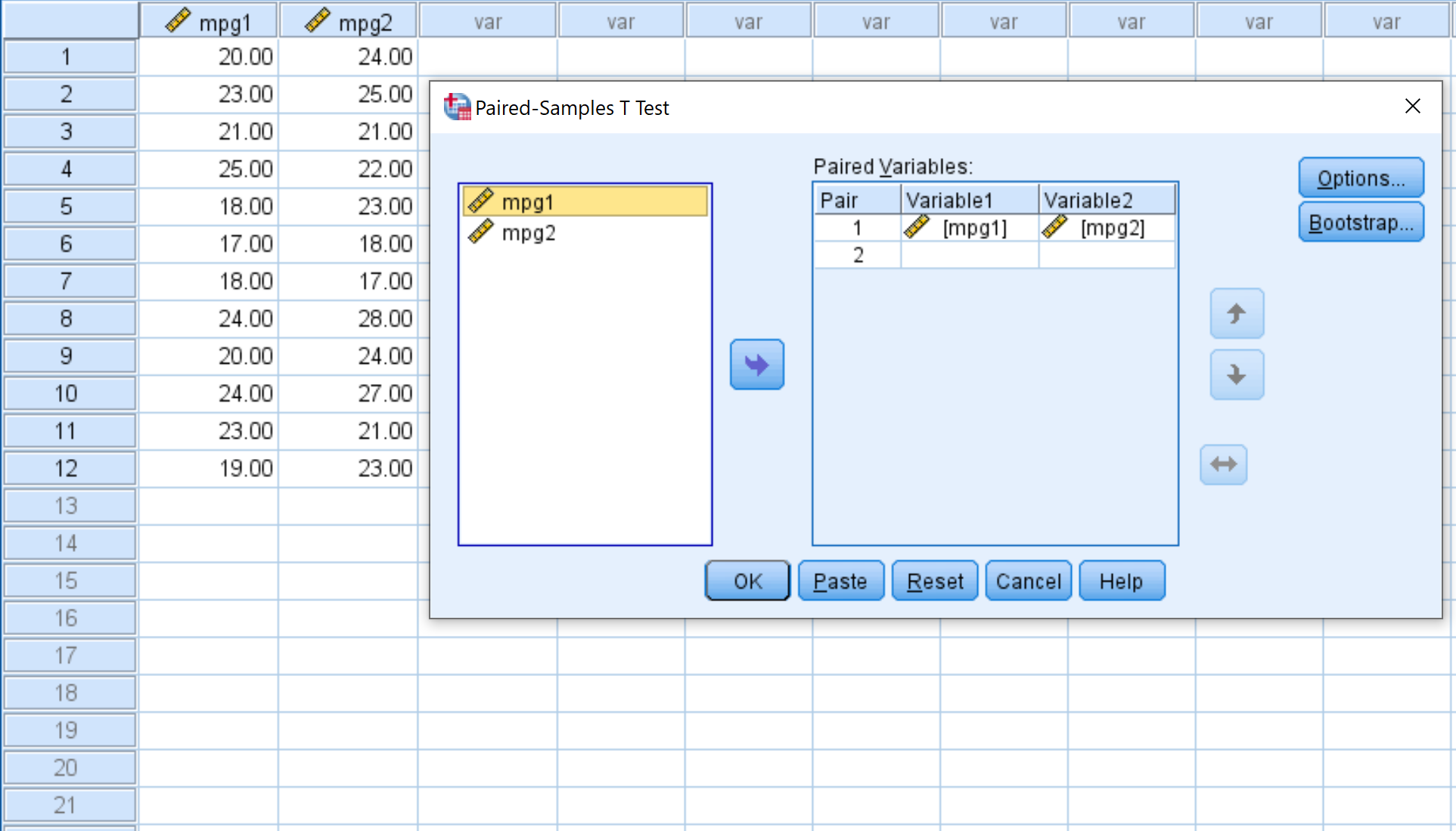 Learning Guide: Conducting A Paired Samples T-Test In SPSS ...