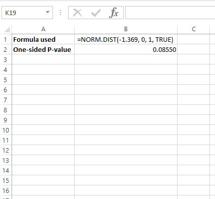 Calculating P-Values From Z-Scores In Excel: A Step-by-Step Guide ...