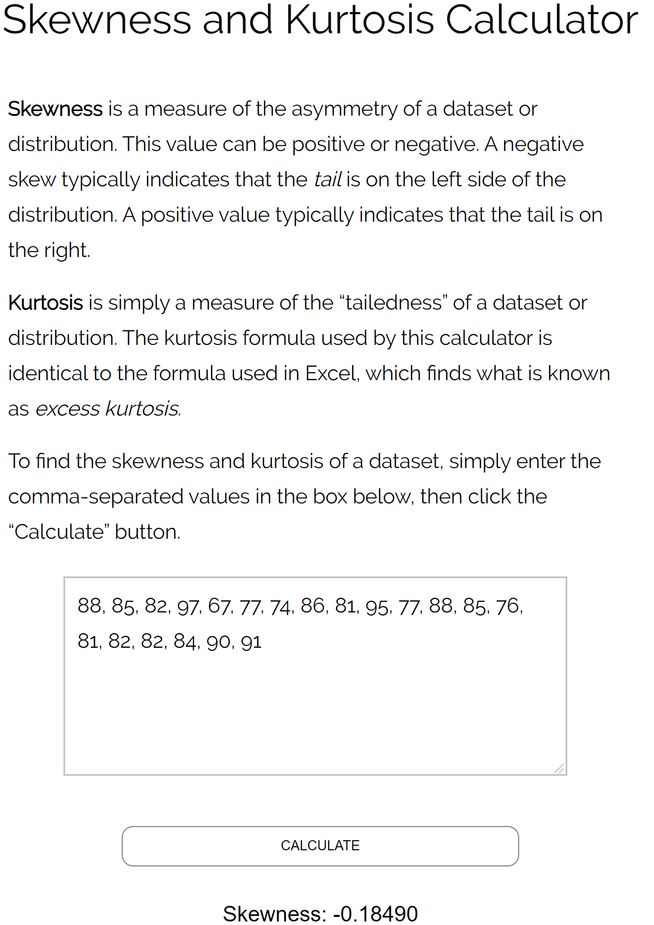 Understanding Skewness: A Step-by-Step Guide Using Microsoft Excel ...