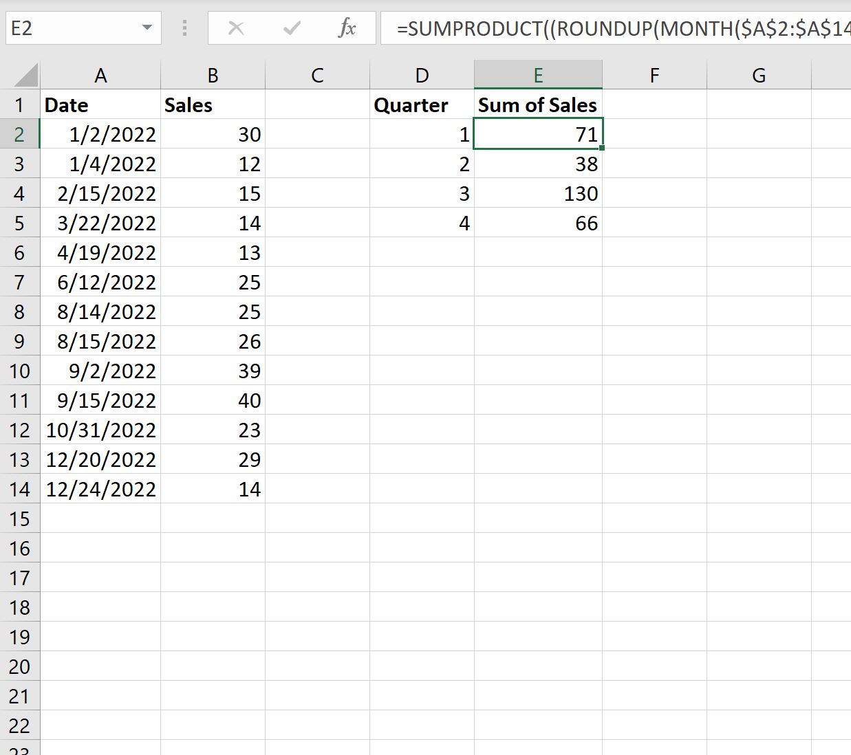Learn How to Calculate Quarterly Sums in Excel: A Step-by-Step Tutorial ...