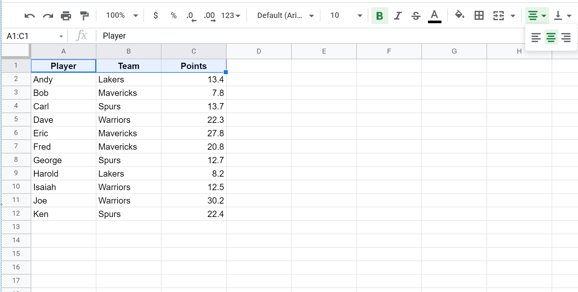 Learn To Create Professional Tables In Google Sheets: A Step-by-Step ...