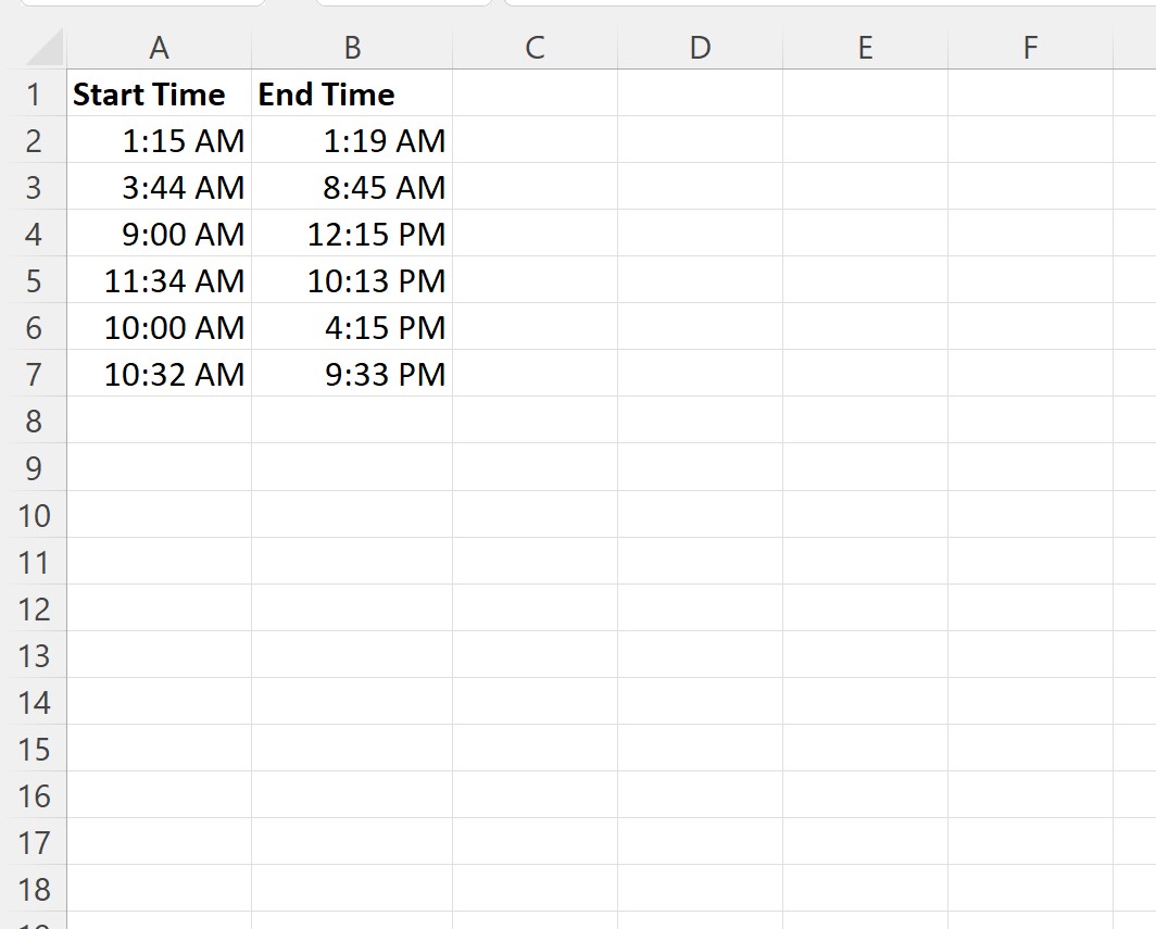 Learning VBA: A Step-by-Step Guide To Calculating Time Differences In ...