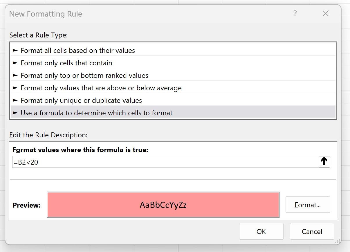 Learning Excel: Conditional Formatting With IF Statements To Change ...