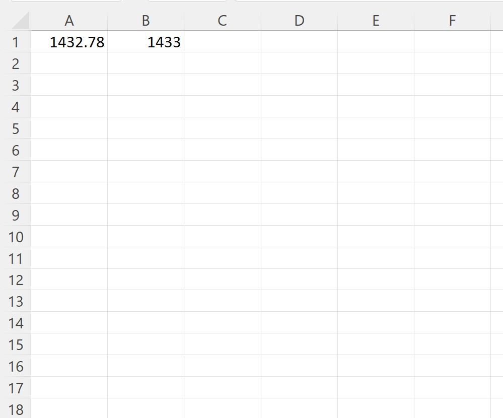 Round Up Values In Vba With Examples Psychological Statistics