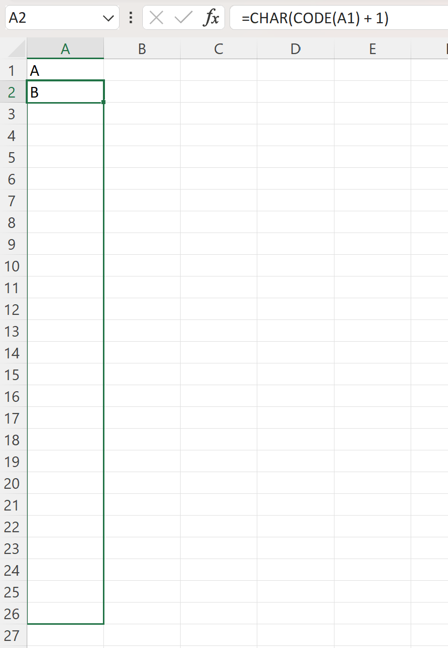 Generating Alphabetical Sequences In Excel: A Step-by-Step Guide Using ...