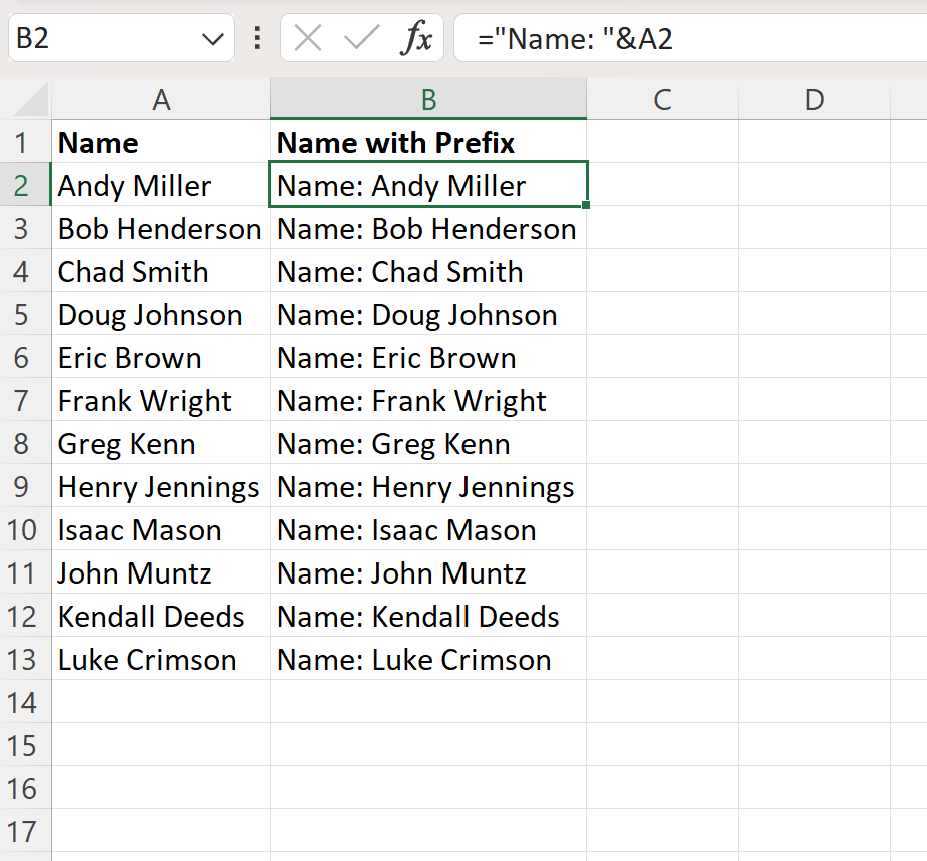 Add Prefix To Cells In Excel With Examples add-prefix-to-cells-in-excel-with-examples