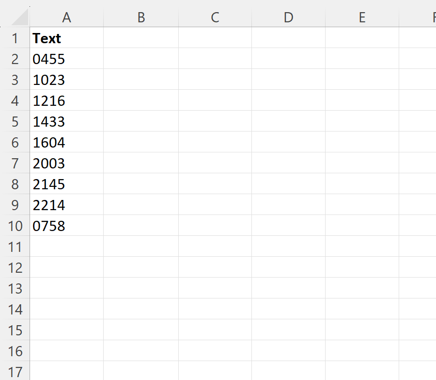 Convert Text To Time In Excel With Examples 