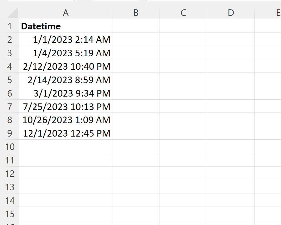BEST Way To Convert Datetime To Time In Excel
