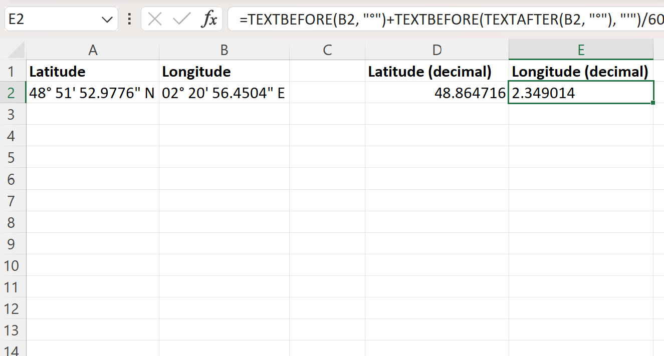 Learn How To Convert Degrees, Minutes, And Seconds To Decimal Degrees ...