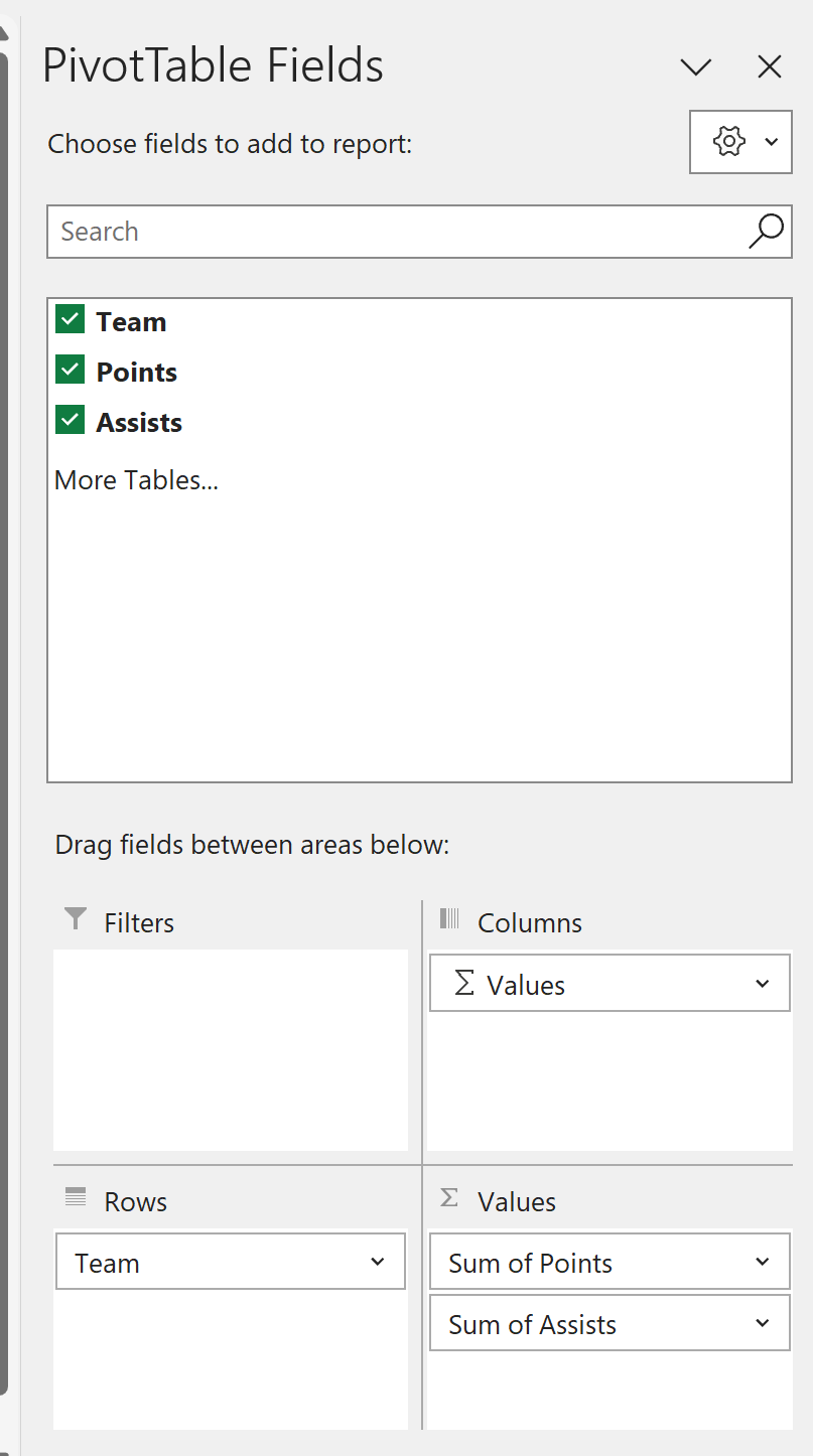 Update Pivot Table Range in Excel (With Example) - PSYCHOLOGICAL STATISTICS