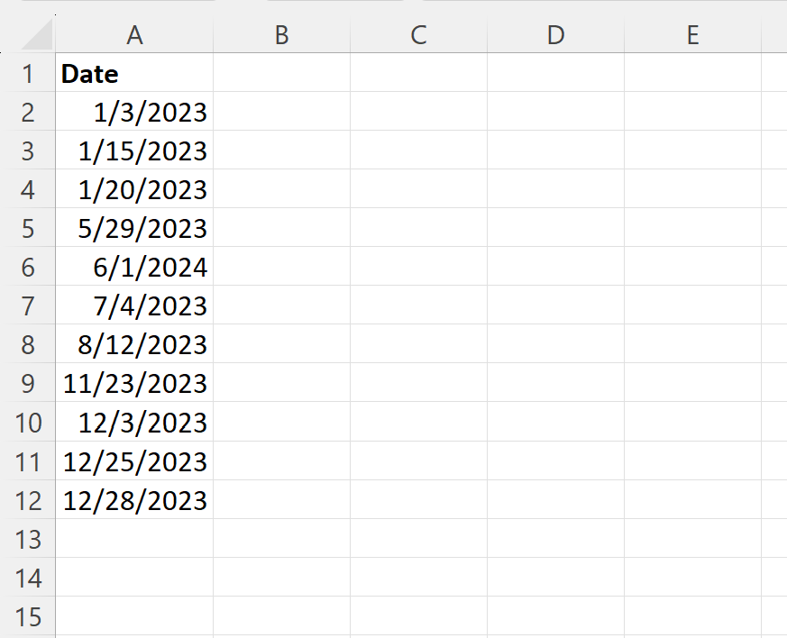 Learning to Identify Weekend Dates in Excel Using the WEEKDAY Function ...