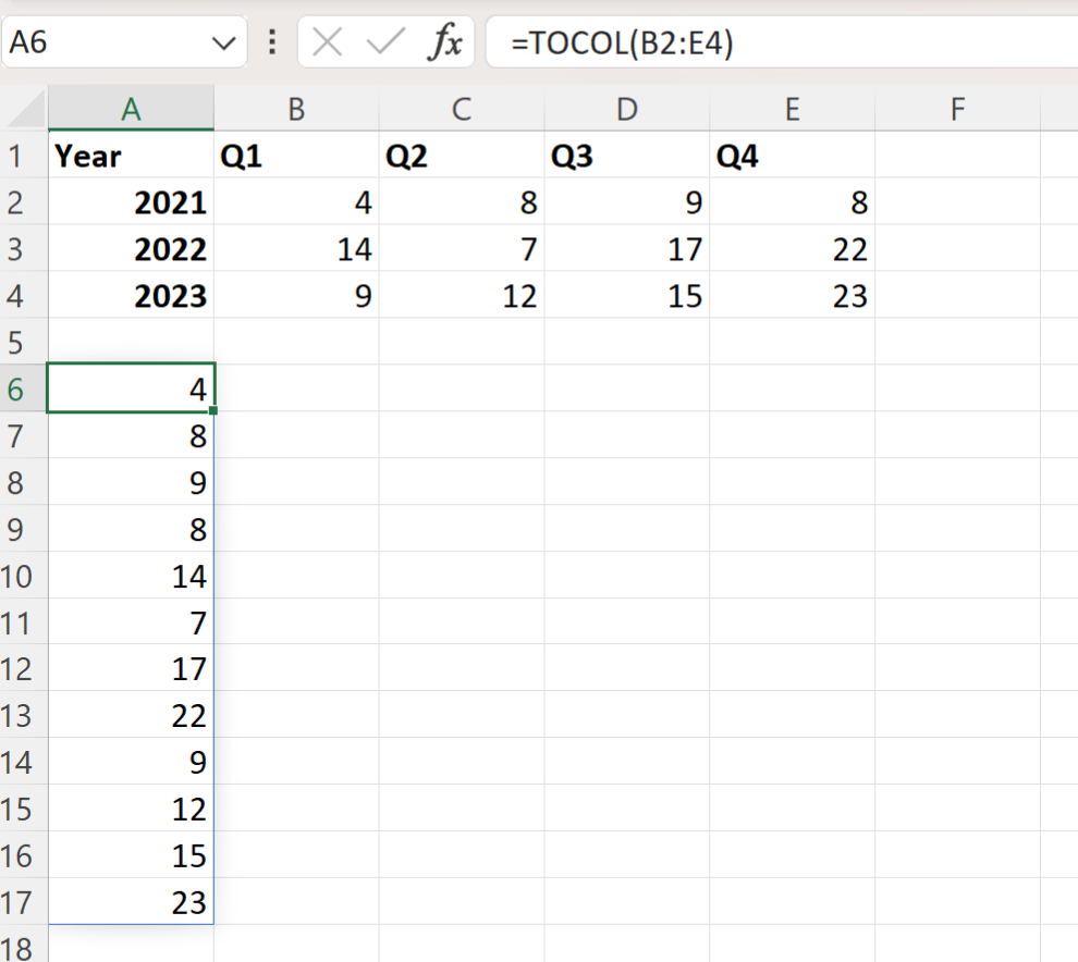 Flatten Data in Excel (With Example) - PSYCHOLOGICAL STATISTICS