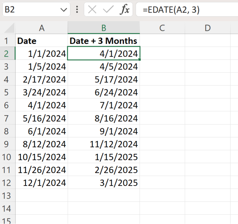 Learning To Calculate Future Dates Using Excel Formulas - PSYCHOLOGICAL ...