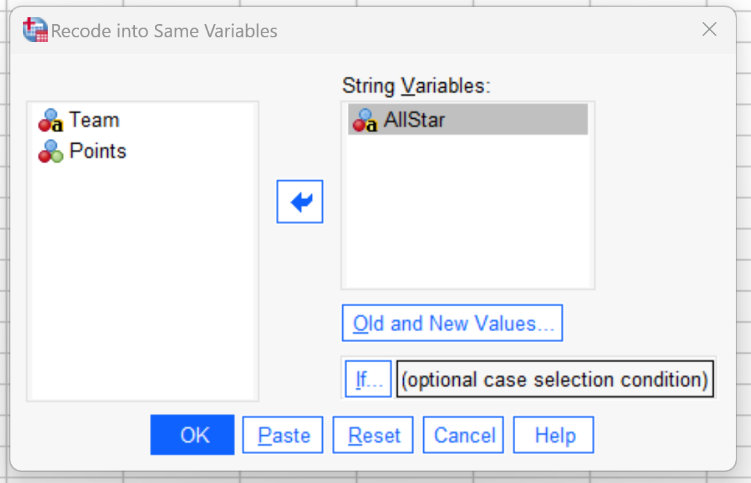 A Tutorial On Recoding Variables In SPSS For Data Analysis - PSYCHOLOGICAL STATISTICS