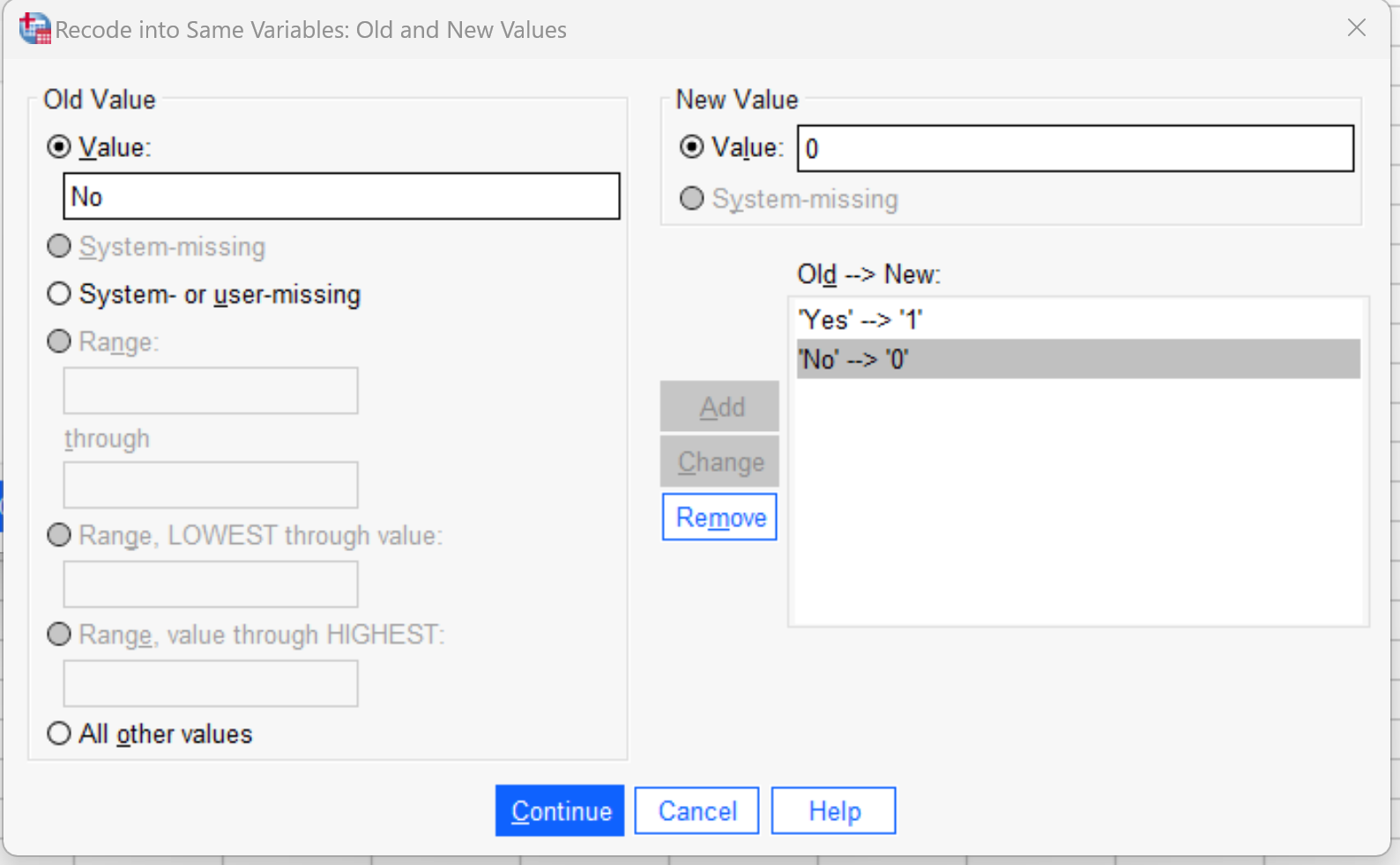 A Tutorial On Recoding Variables In SPSS For Data Analysis - PSYCHOLOGICAL STATISTICS
