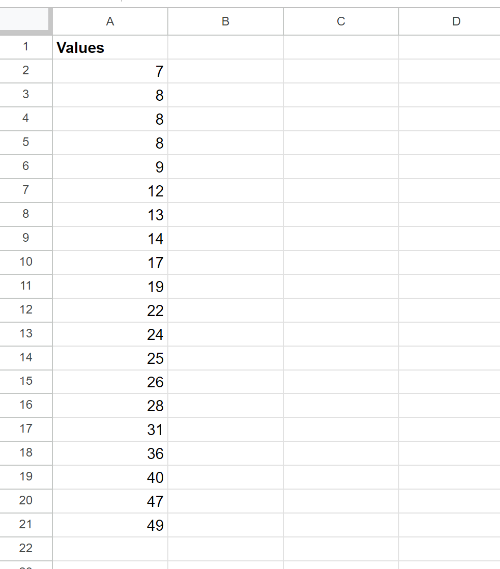 Calculate Relative Standard Deviation in Google Sheets - PSYCHOLOGICAL ...